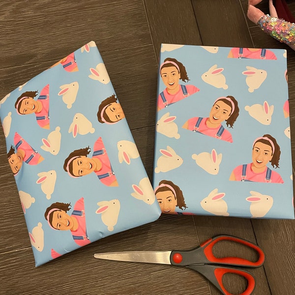 Ms Rachel Personalized Birthday Wrapping Paper, Ms Rachel Kids Birthday ...