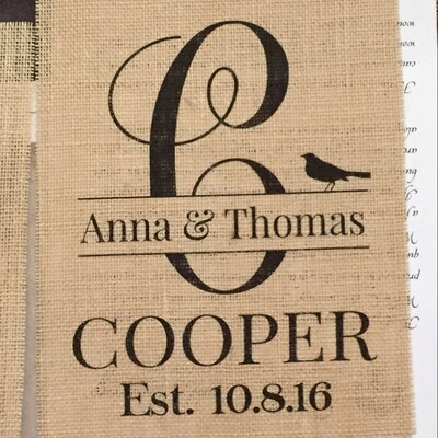 Bird Decor Bird Sign Bird Lovers Gift Bird Watcher Burlap - Etsy