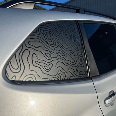 Topography Prezisioncut® Vinyl Window Decal Fits 2003-2023 Lexus Gx460 ...
