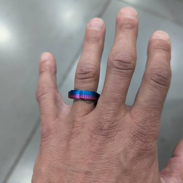 LGBTQ+ Fidget Rings, Pride Flag Fidget Rings, Pride Month, LGBTQ+ Flag ...