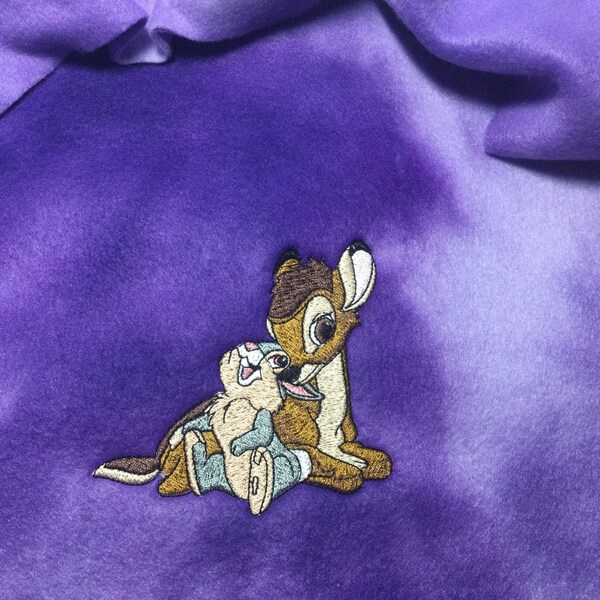 Cute Bambi and Thumper Embroidery Design, 4x4 and 5x7 Hoop, Bambi ...