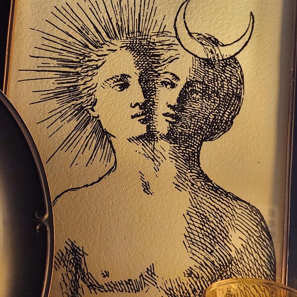 Cuneiform Tiamat Symbol Talisman, Sumer Dingir, Creator Goddess Symbol ...