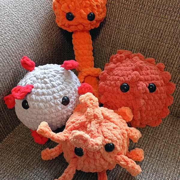 Blood Cells Bundle - 3x Crochet Patterns - Etsy