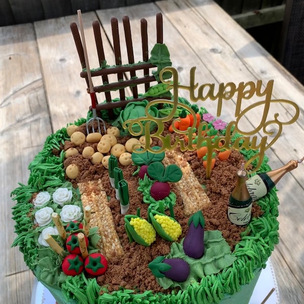 Vegetables Fondant Cake Toppers - Etsy UK