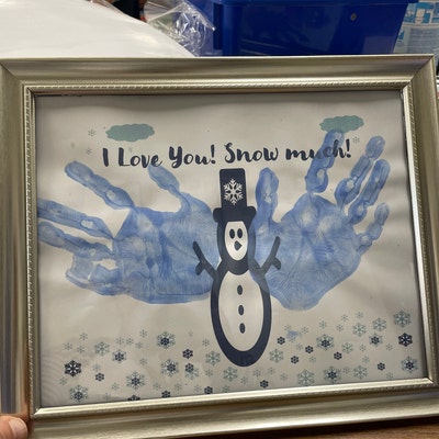 I Love You Snow Much Printable, Winter Craft for Kids, Christmas Card ...