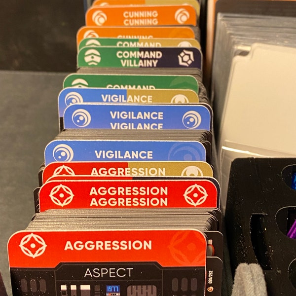 Yu-gi-oh Attributes Card Dividers / Separators - Etsy