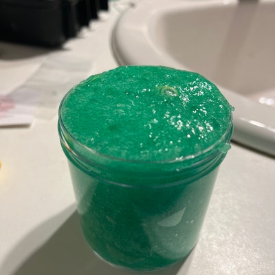 Kiwi Sugar Scrub Slime - Etsy