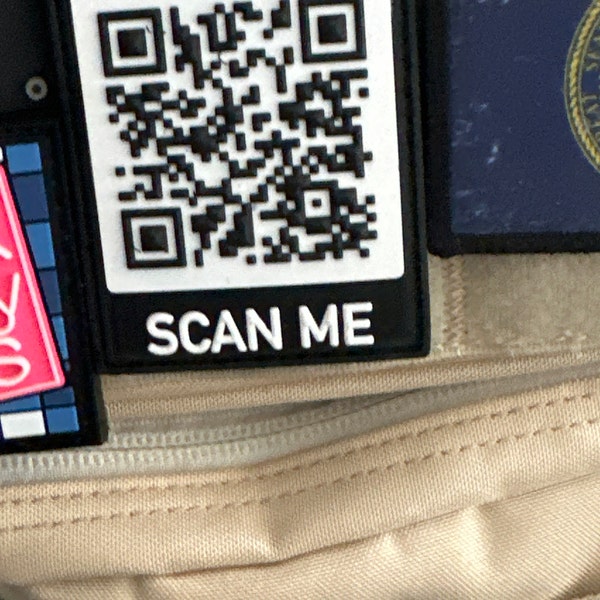 Rick Roll QR Code Meme Funny PVC Morale Patch - Etsy