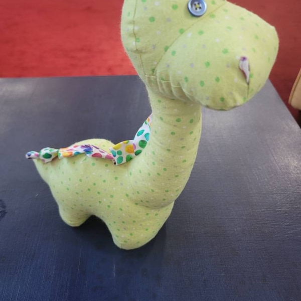 Stuffed Dinosaur - PDF Sewing Pattern & Tutorial | Homemade Kid Toys ...
