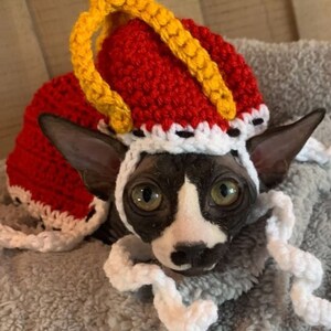 MADE TO ORDER Royal Pet Attire King Cat Royal Cat Costumes for Cats Pet ...