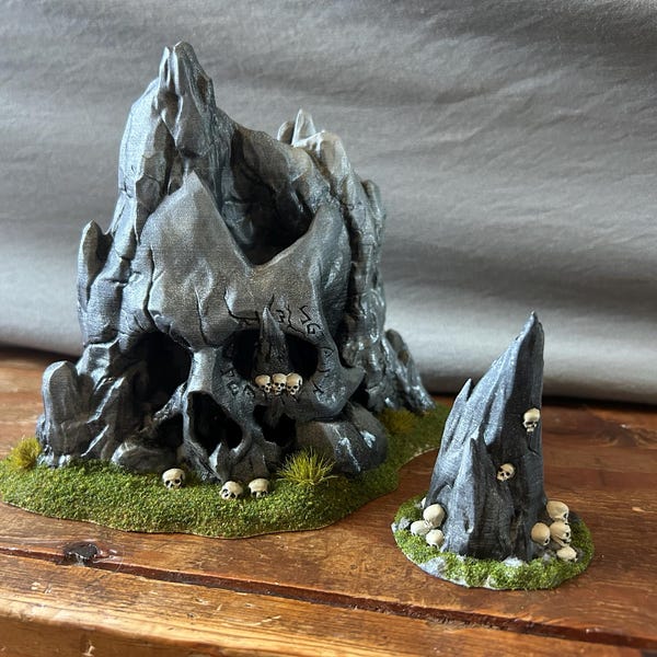 Dnd Stone Debris Ruins Rubble Piles War Ruins Medieval Tabletop Scatter ...