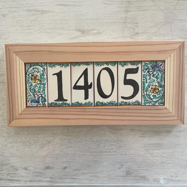 Custom Frames for Address Tiles - Hand Made - Etsy