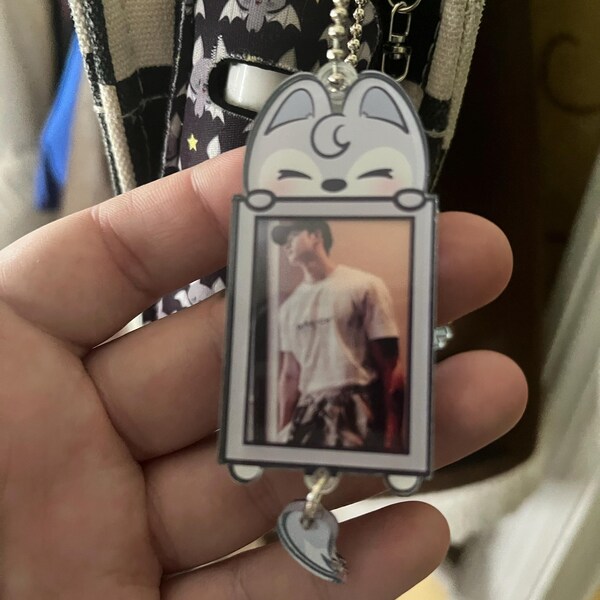 MINI Wolf Chan Keychain - Skzoo - Stray Kids - Bang Chan - Etsy