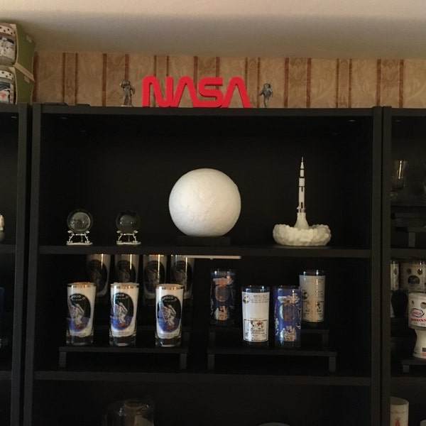 3D Printed NASA Worm and Meatball Displays for Wall or Desk - Etsy