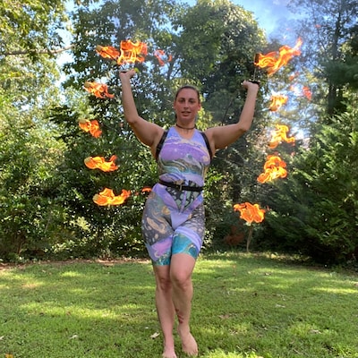 Fire Headdress, Fire Headpiece, Fire Crown, Performance Headdress ...