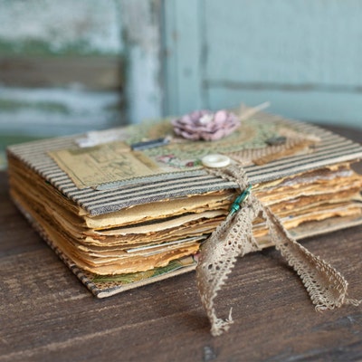 A4 Antique Paper 75 Sheets Leakproof Paper Antique Handmade Paper 12x8 ...