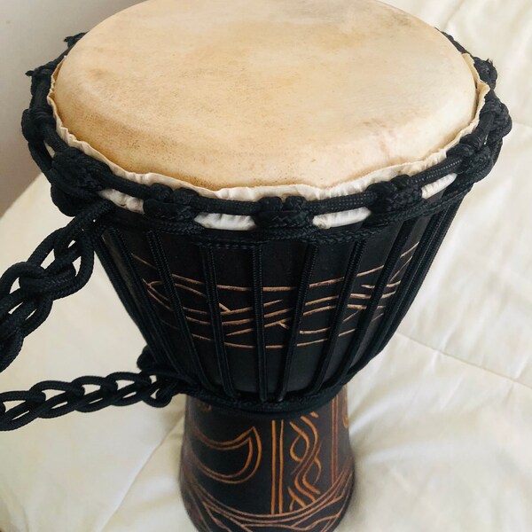 Handmade 16" Tall Djembe Bongo Drum MOON and STAR, Model # M3 - Etsy