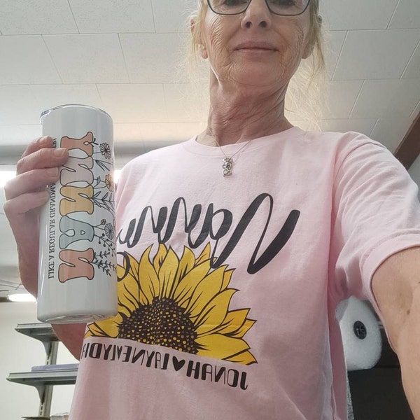 Personalized Lolly Tumbler, Custom Gift for Lolly With Grandkids Names ...