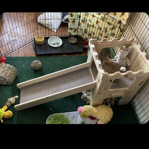 Rabbit Castle Tower Ramp Sold Separately - Etsy