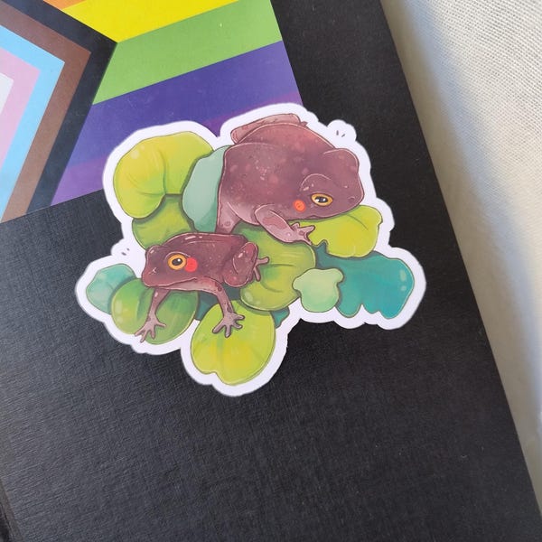 Pancake Frog Bookmark | Sweeter Than Pancakes | Cute Bookmark | Double ...