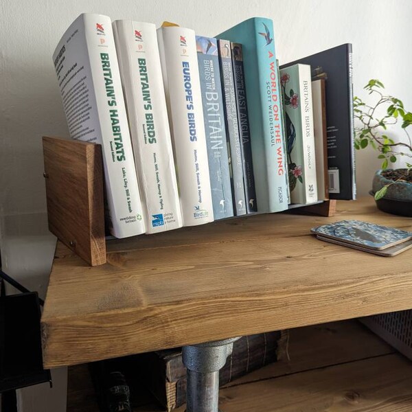 Windowsill Planter.. OAK and SLATE.. Window Box for Herb and Flower ...