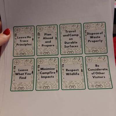 Girl Scouts First Aid Kit Cards Badge Meeting Activity Instant Download ...