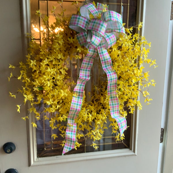 Coastal Hydrangea Wreath, Year Round Every Day Front Door Decor ...