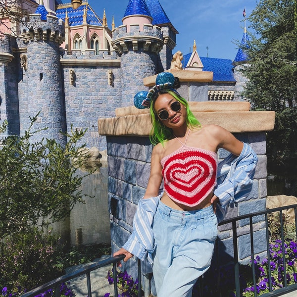 Sweetheart Top Crochet Pattern Original Design! - Etsy