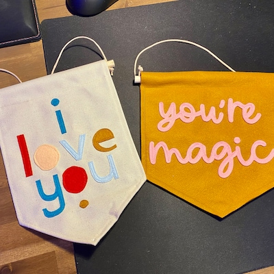 I Love You Wall Banner. - Etsy