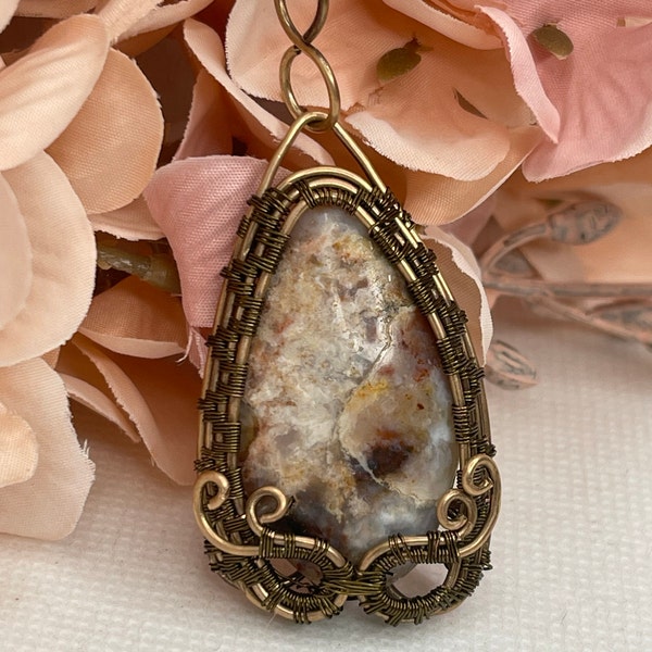 TUTORIAL Pendulum Pendant Wire Wrapped Jewelry Pattern Circle, Oval ...