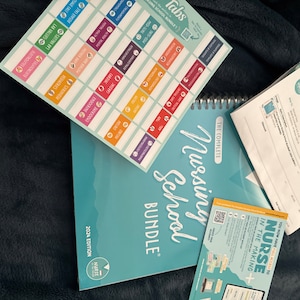The Complete Nursing School Bundle® 2025 Edition Spiral Bound - Etsy