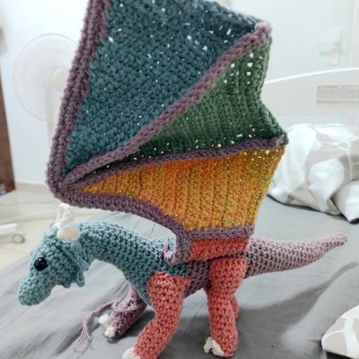 Crochet Stormfly the Deadly Nadder PDF Pattern digital - Etsy