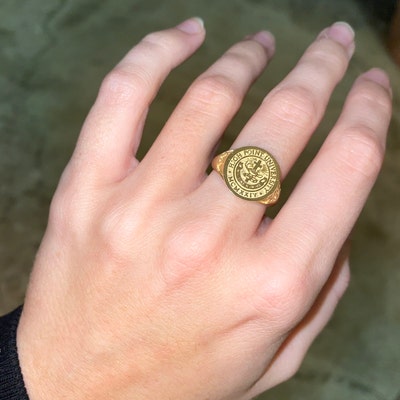 Gold Class Rings, Graduation Rings, 10k Gold Class Ring, 14k Gold Class ...