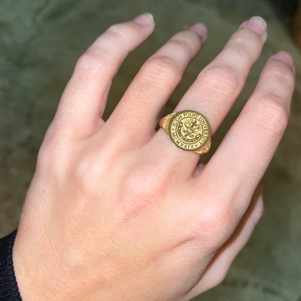 Gold Class Rings, Graduation Rings, 10k Gold Class Ring, 14k Gold Class ...