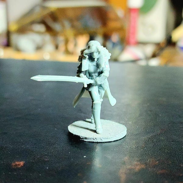 Griffon With Paladin Fighter Knight Rider | 28mm and 32mm Scale ...