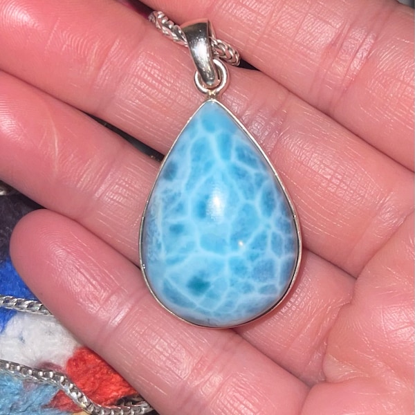 Larimar fractal Supernova Super Blue Larimar Sphere With Base,fractal Larimar,super Blue Larimar ...