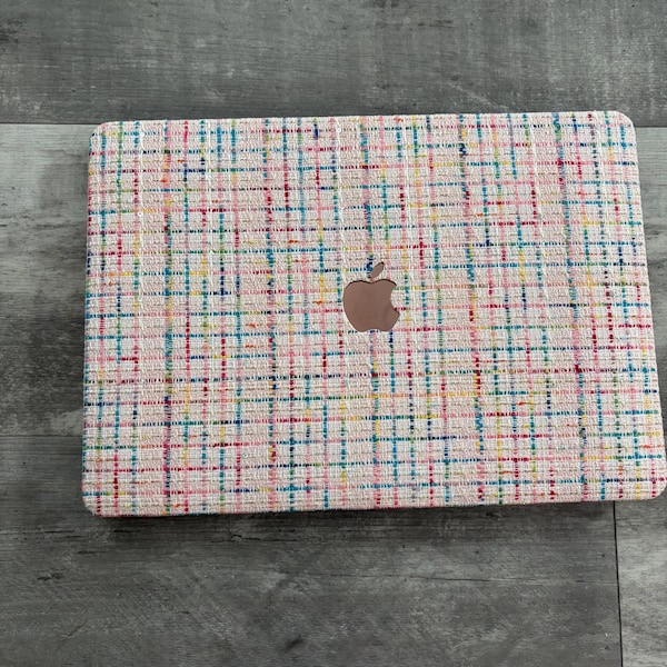 Boho Woven Fancy Yarn MacBook Hard Case Cover for MacBook Air 13 ...