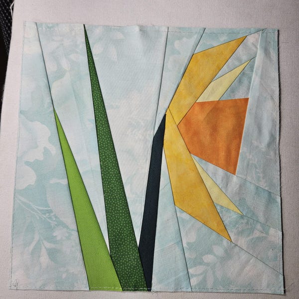 Linked Hearts Paper Piece Quilt Block Pattern Pdf Download 8 And 12 Inch Foundation Piecing Fpp
