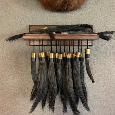 Wild Turkey Laser Engraved Beard & Spur Display Cherry - Etsy