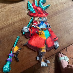 Final Fantasy 9 Perler Bead Art - Etsy