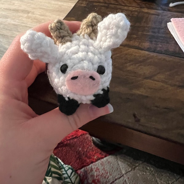 Crochet Amigurumi Little Cow PATTERN - Etsy