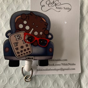 Ruby Lou Design Nurse OR Pharmacy Medical Truck Badge Reel | Etsy