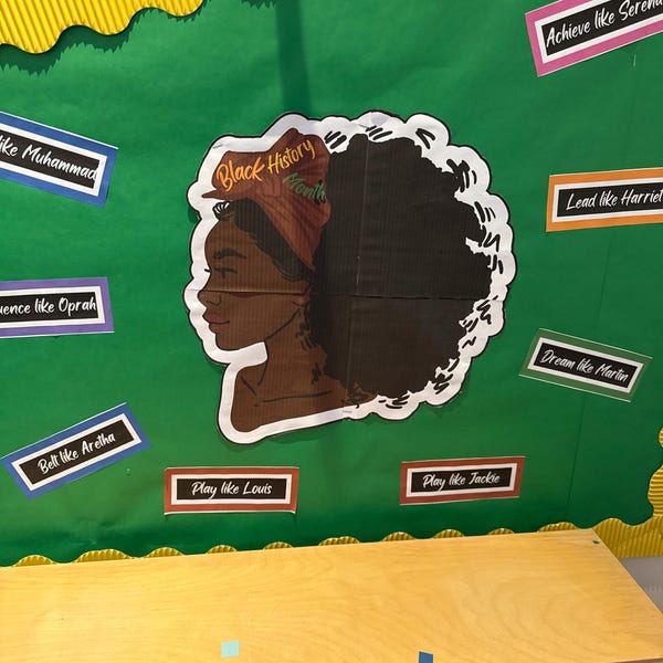 Black History Month Bulletin Board Display (digital Download) - Etsy