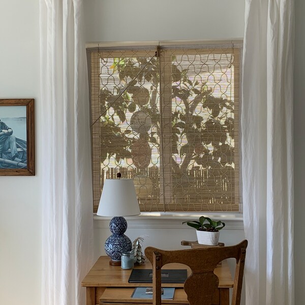 Standard Handmade Bamboo Chick Window Closer Curtains for Balcony ...