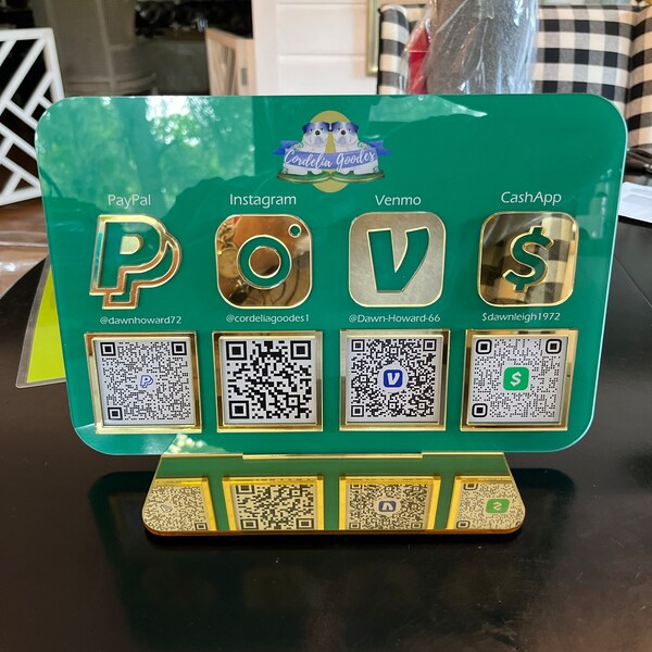 Scannable QR Code | 4 Icons Qr Code | Multi Qr Code | Qr Code Sign | Qr Code Sign for Business ...