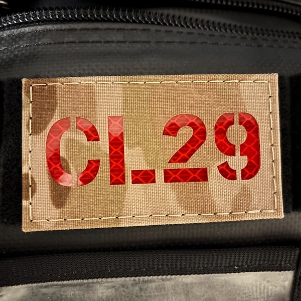 Union Jack Flag With Three Text Lines Custom Your Own Text Lasercut Patch Customized IR Combat ...