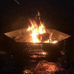 Personalized/custom Fire Pit That Will Last Heavy Duty and Long Lasting ...
