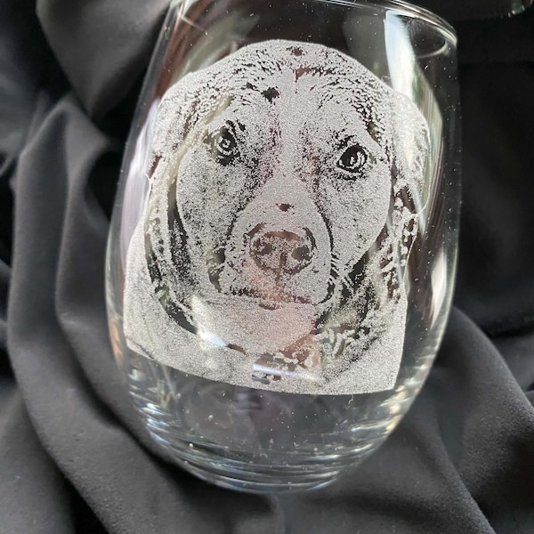 Custom Etched Handwriting Rock Glass Engrave Your Handwritten Message ...
