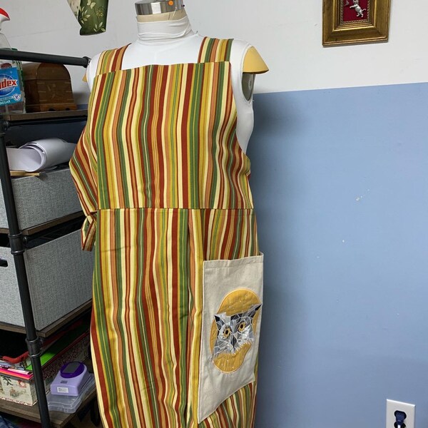 Pottery Apron Sewing Pattern/split Leg Apron /pinafore Pattern PDF/ No ...