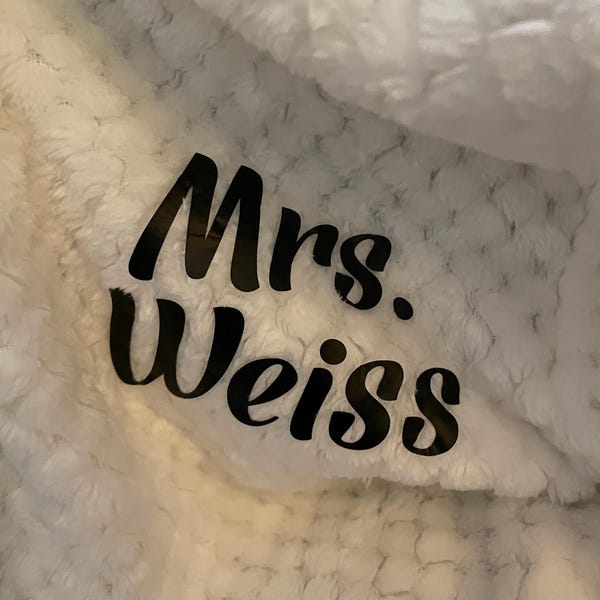 Personalized Spa Bathrobes, Custom Robes for Couple, Honeymoon Gift ...